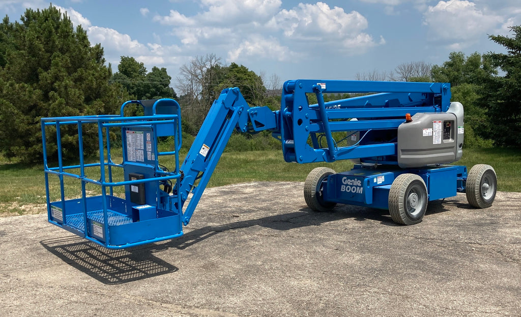 2014 GENIE Z45/25J DC ARTICULATING BOOM LIFT AERIAL LIFT 45' REACH ELECTRIC 922 HOURS STOCK ...