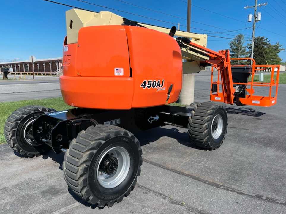 2013 JLG 450AJ ARTICULATING BOOM LIFT AERIAL LIFT WITH JIB 45' REACH ...