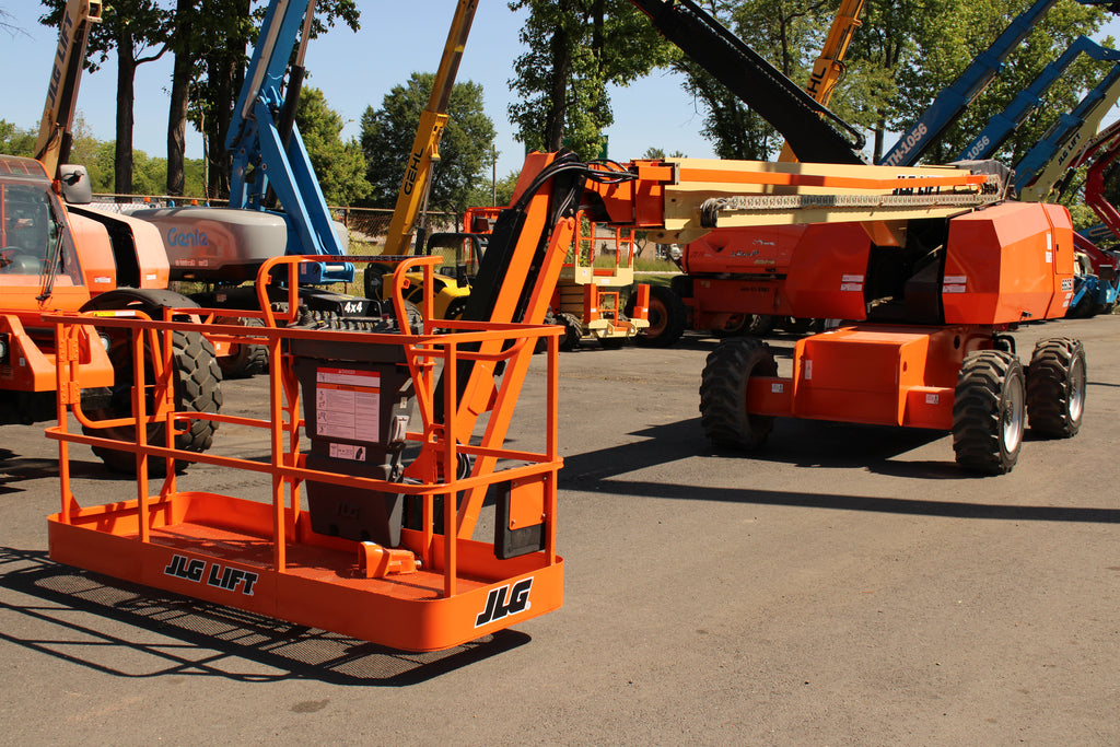 2015 JLG 660SJ TELESCOPIC STRAIGHT BOOM LIFT AERIAL LIFT WITH JIB ARM ...