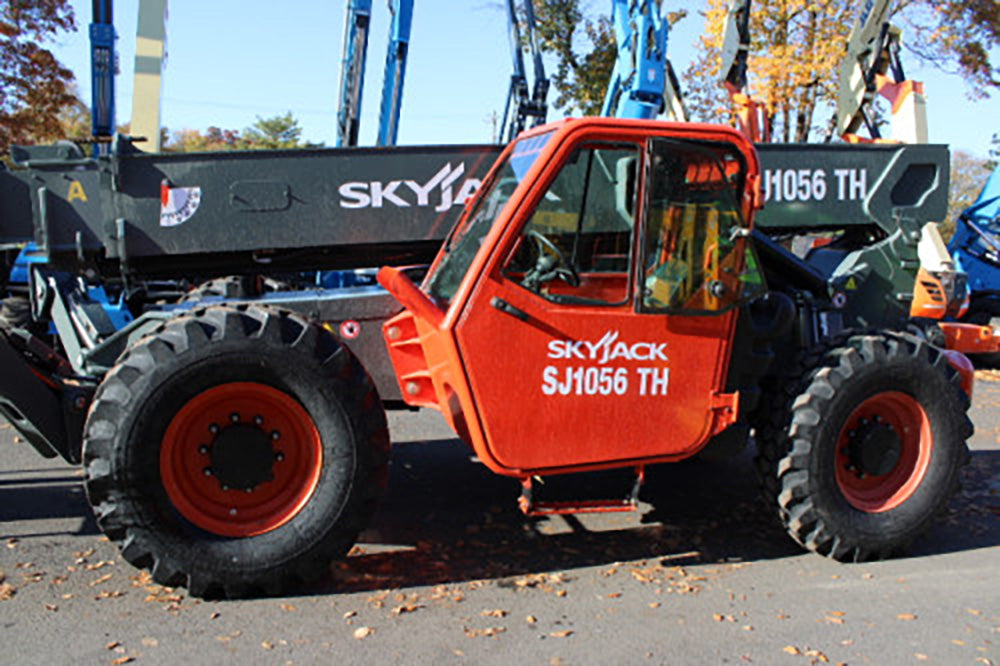 2017 SKYJACK SJ1056-THS 10000 LB DIESEL TELESCOPIC FORKLIFT TELEHANDLER ...