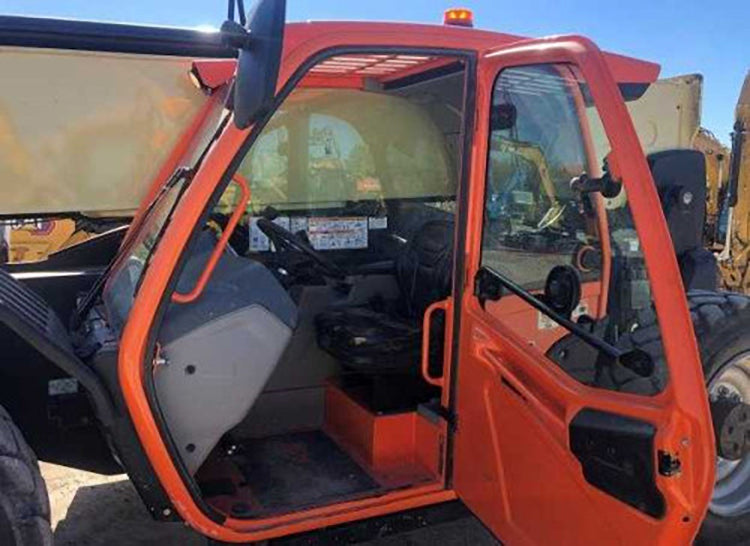 2019 JLG 1055 10000 LB DIESEL TELESCOPIC FORKLIFT 4WD ENCLOSED CAB WITH ...
