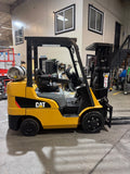 2014 CATERPILLAR 2C6000 6000 LB LP GAS FORKLIFT FINGER TIP CONTROL 82/ ...