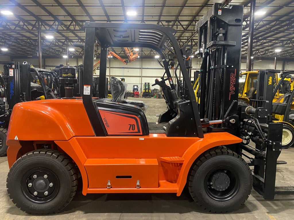 2025 VIPER FD70 15500 LB DIESEL FORKLIFT DUAL PNEUMATIC 108/189" 3 ...