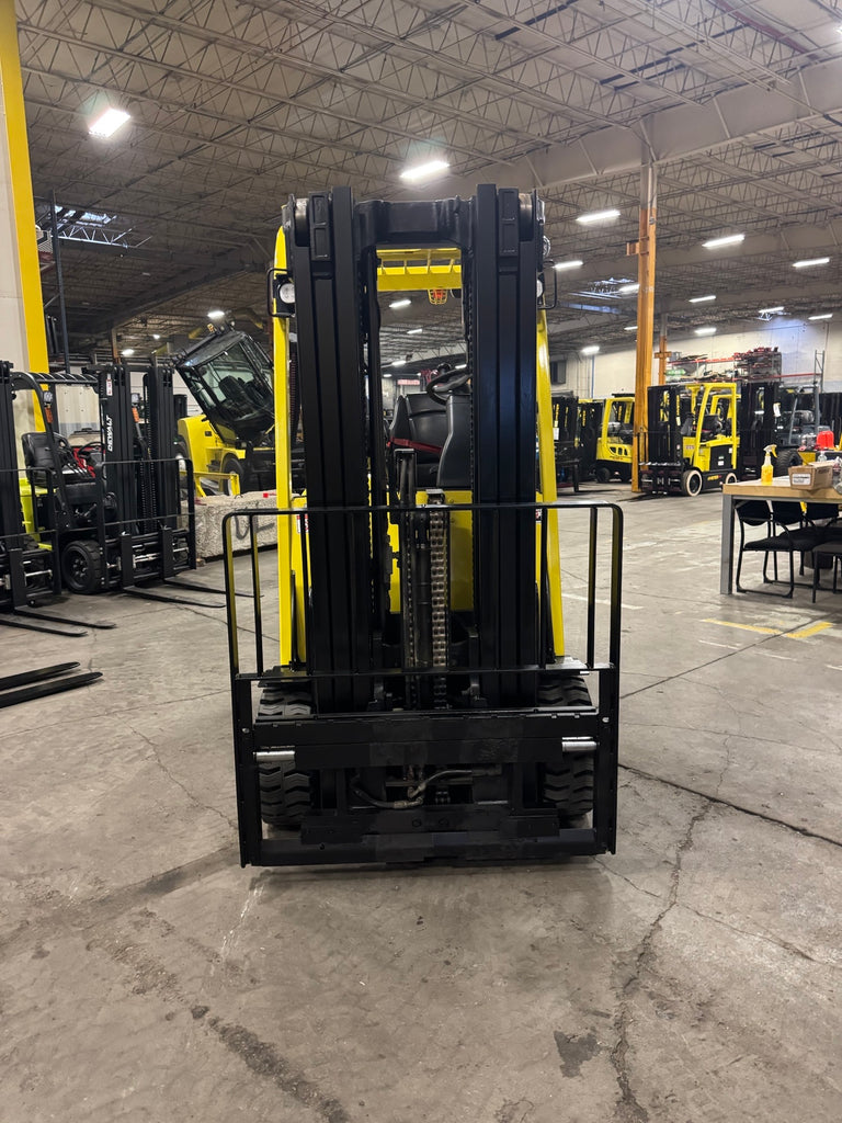 2021 HYSTER E80XN 8000 LB ELECTRIC FORKLIFT CUSHION 95/186" 3 STAGE ...