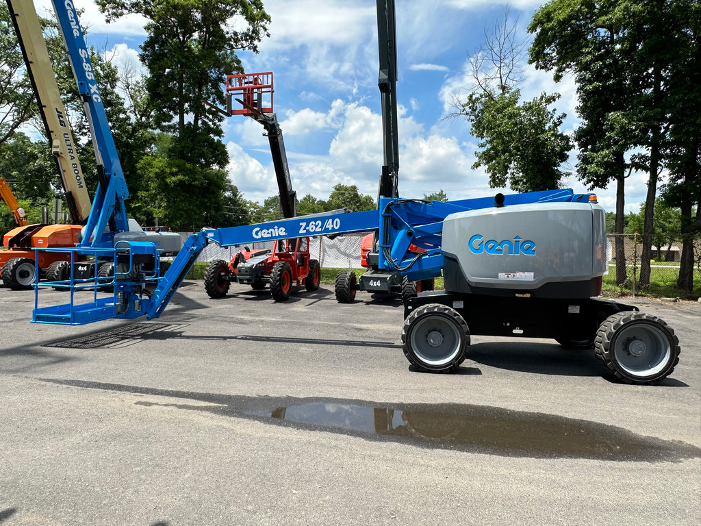 2016 GENIE Z62/40 ARTICULATING BOOM LIFT AERIAL LIFT WITH JIB ARM 62 ...