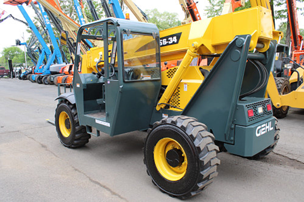 2016 GEHL RS6-34 6000 LB DIESEL TELESCOPIC FORKLIFT TELEHANDLER ...