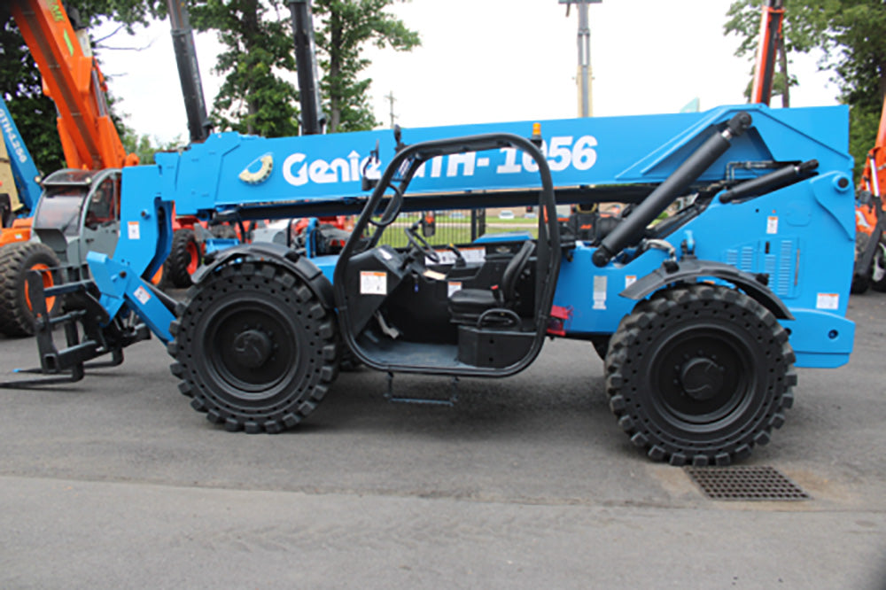 2019 GENIE GTH1056 10000 LB DIESEL TELESCOPIC FORKLIFT TELEHANDLER ...