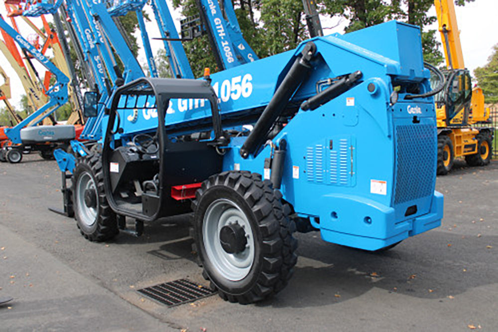 2019 GENIE GTH1056 10000 LB DIESEL TELESCOPIC FORKLIFT TELEHANDLER ...