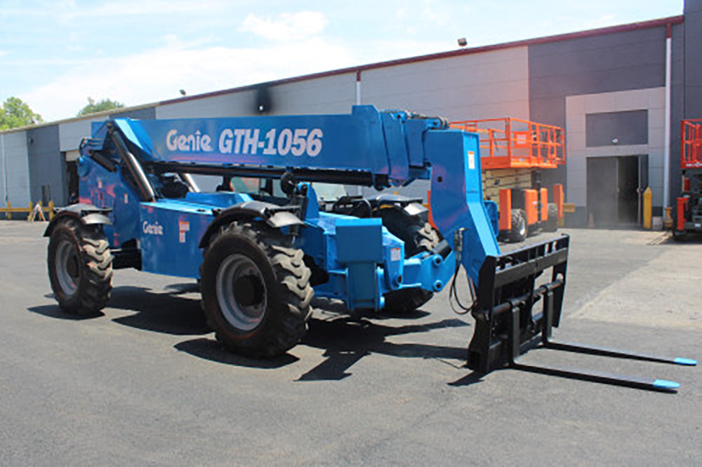 2016 GENIE GTH1056 10000 LB DIESEL TELESCOPIC FORKLIFT TELEHANDLER ...
