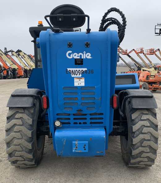 2019 GENIE GTH1256 12000 LB DIESEL TELESCOPIC FORKLIFT TELEHANDLER ...
