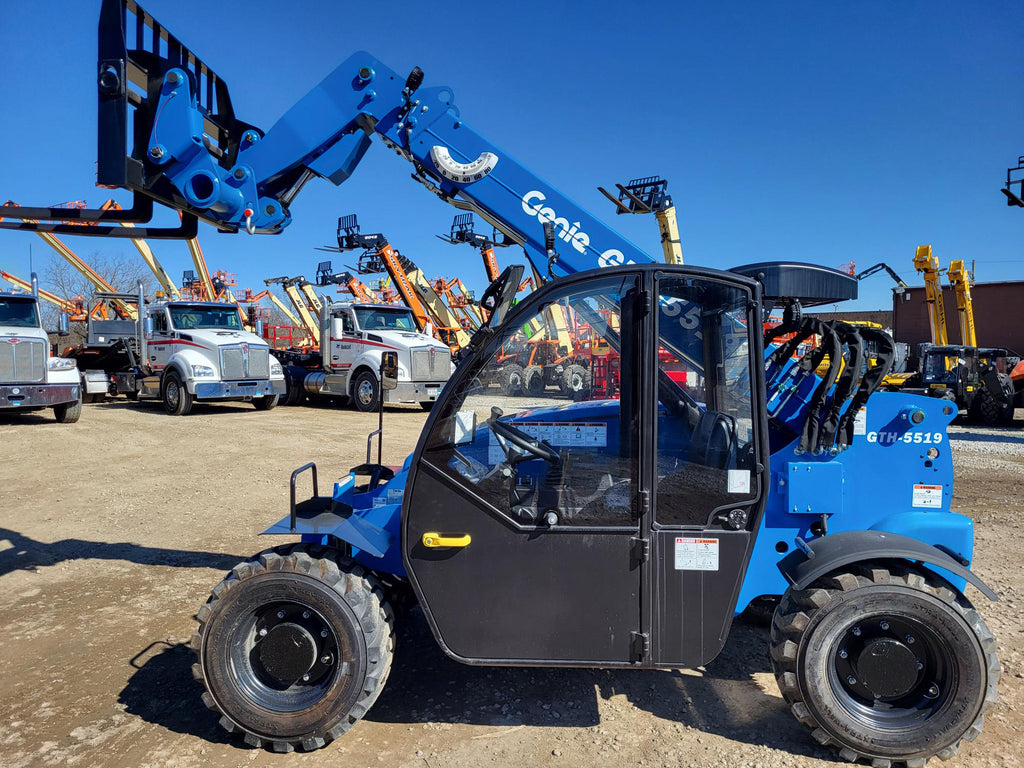 2024 GENIE GTH5519 5500 LB DIESEL TELESCOPIC FORKLIFT TELEHANDLER ...
