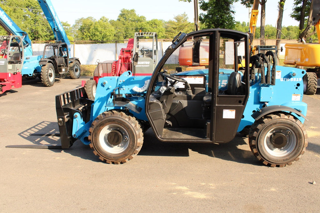 2023 GENIE GTH5519 5500 LB DIESEL TELESCOPIC FORKLIFT TELEHANDLER ...
