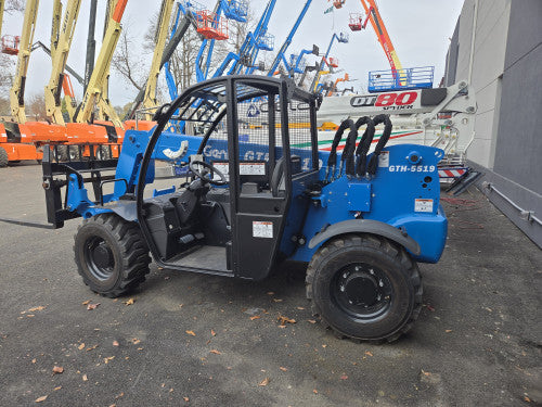 2023 GENIE GTH5519 5500 LB DIESEL TELESCOPIC FORKLIFT TELEHANDLER PNEU ...