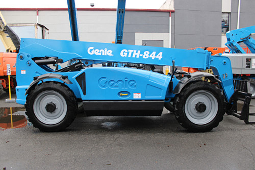 2015 GENIE GTH844 8000 LB DIESEL TELESCOPIC FORKLIFT TELEHANDLER ...