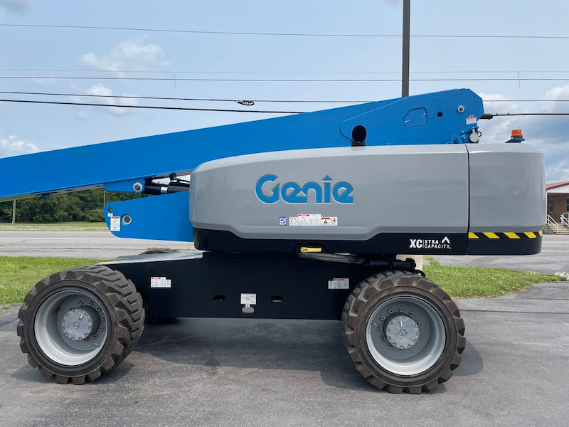 2022 GENIE S85XC TELESCOPIC STRAIGHT BOOM LIFT AERIAL LIFT WITH JIB ARM ...