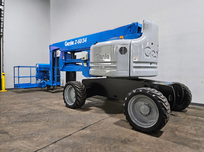 2014 GENIE Z60/34 ARTICULATING BOOM LIFT AERIAL LIFT WITH JIB ARM 60 ...