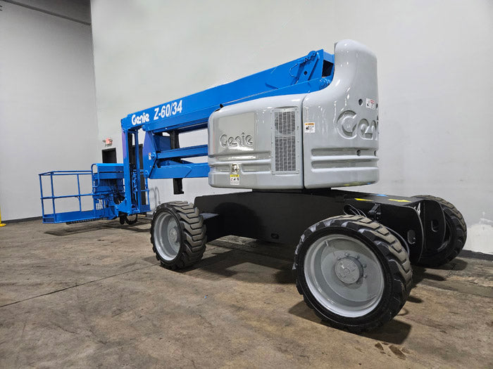 2014 GENIE Z60/34 ARTICULATING BOOM LIFT AERIAL LIFT WITH JIB ARM 60 ...