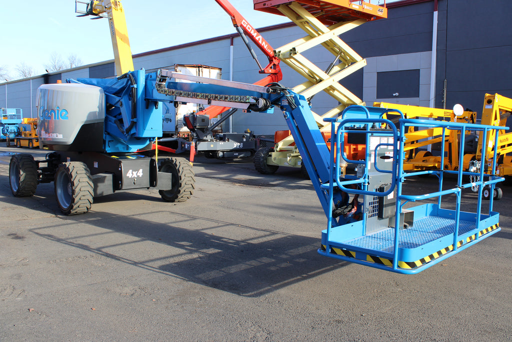 2016 GENIE Z62/40 ARTICULATING BOOM LIFT AERIAL LIFT WITH JIB ARM 62 ...