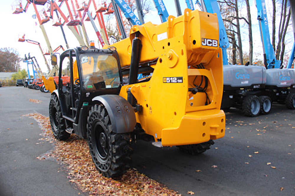 2022 JCB 512-56 12000 LB 4X4 DIESEL TELESCOPIC FORKLIFT TELEHANDLER WI ...