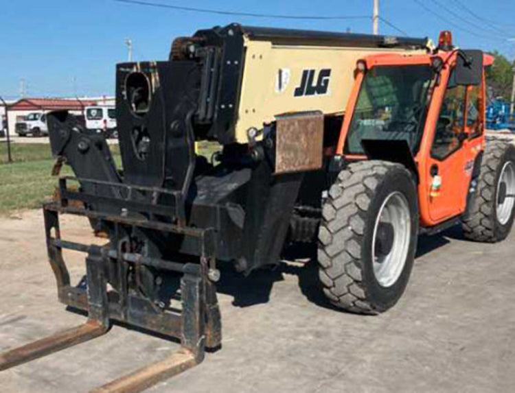 2018 JLG 1055 10000 LB DIESEL TELESCOPIC FORKLIFT 4WD ENCLOSED CAB WITH ...