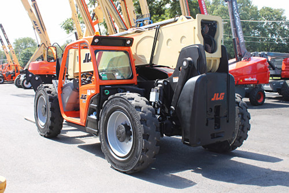 2018 JLG 1255 12000 LB DIESEL TELESCOPIC FORKLIFT TELEHANDLER PNEUMATIC ...