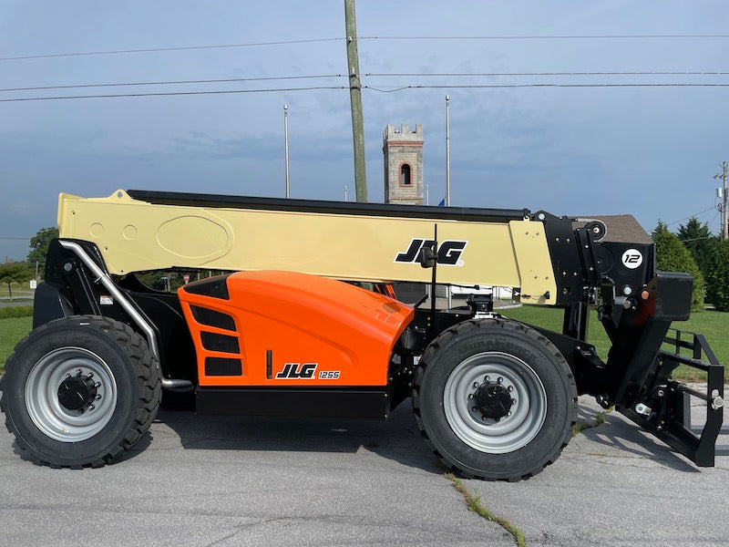 2023 JLG 1255 12000 LB DIESEL TELESCOPIC FORKLIFT TELEHANDLER PNEUMATIC ...
