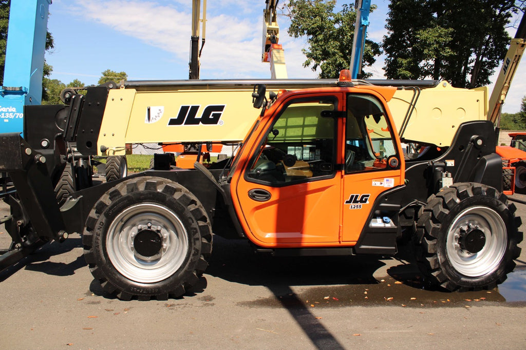 2018 JLG 1255 12000 LB DIESEL TELESCOPIC FORKLIFT TELEHANDLER PNEUMATIC ...