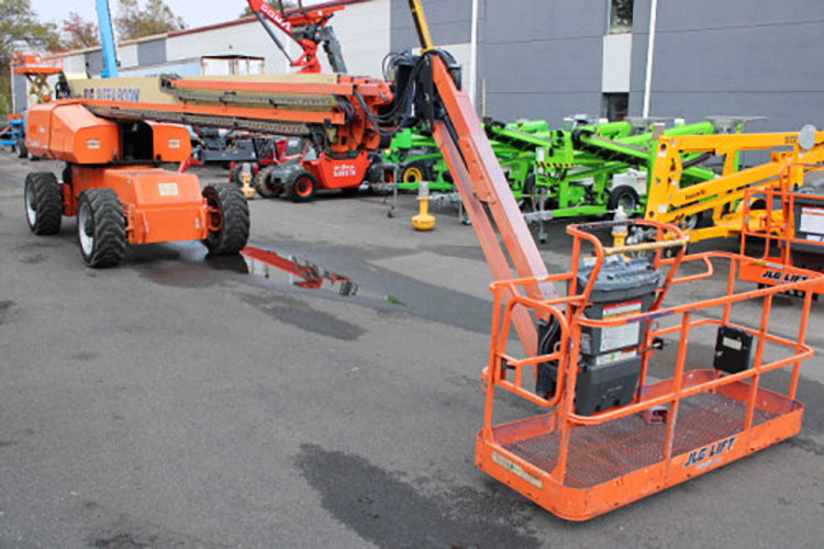 2012 (2018 FACTORY RECON) JLG 1350SJP TELESCOPIC BOOM LIFT AERIAL LIFT ...