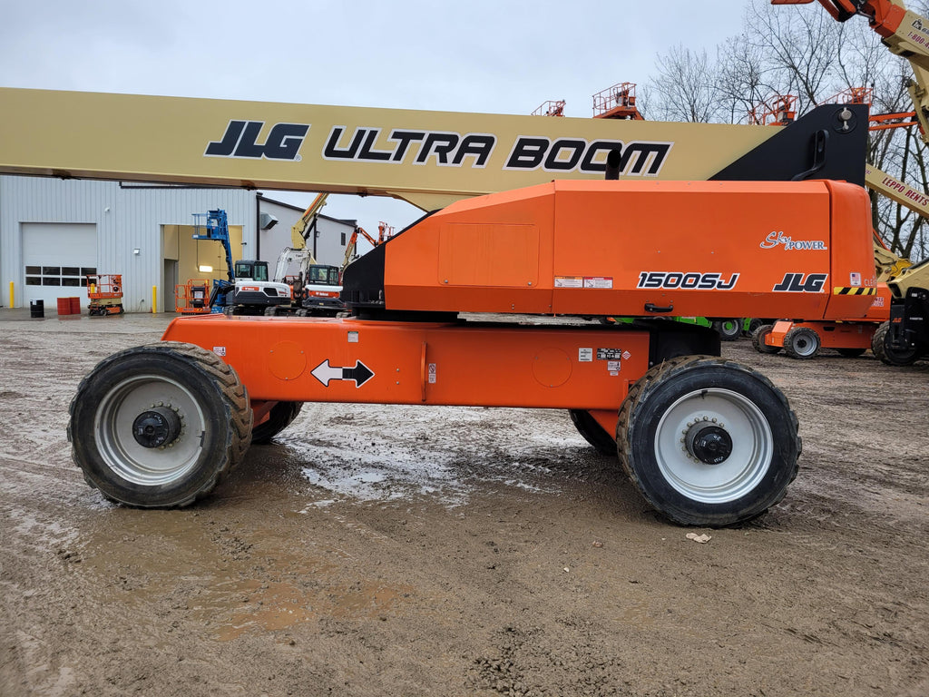 2022 JLG 1500SJ TELESCOPIC ULTRA BOOM LIFT AERIAL LIFT 150' REACH ...