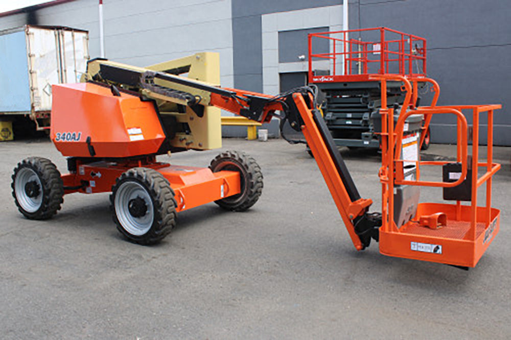 2014 JLG 340AJ ARTICULATING BOOM LIFT AERIAL LIFT WITH JIB ARM 34 ...
