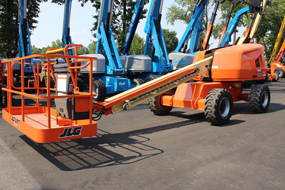 2017 JLG 400S TELESCOPIC BOOM LIFT AERIAL LIFT 40' REACH DIESEL 4WD ...
