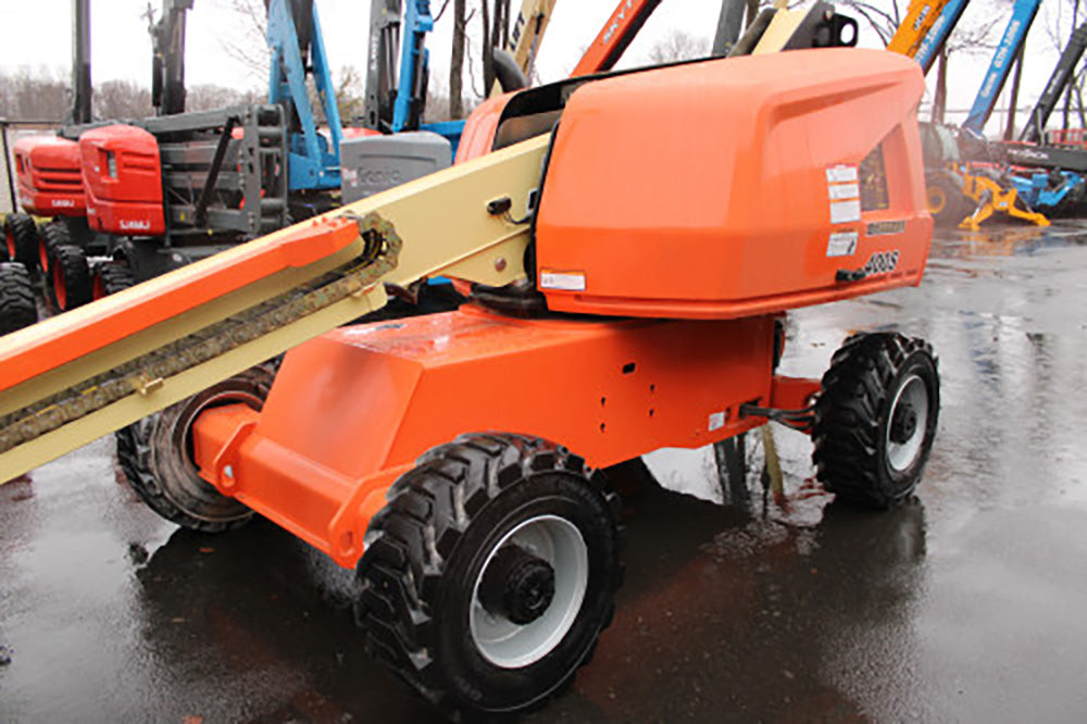 2017 JLG 400S TELESCOPIC BOOM LIFT AERIAL LIFT 40' REACH DIESEL 4WD ...