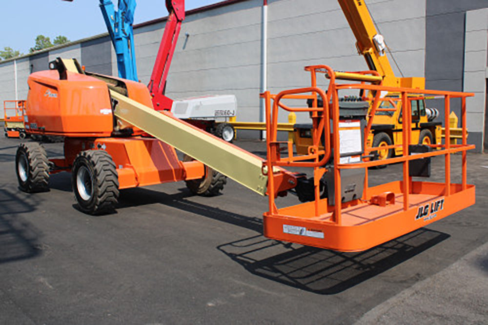 2017 JLG 400S TELESCOPIC BOOM LIFT AERIAL LIFT 40' REACH DIESEL 4WD 22 ...