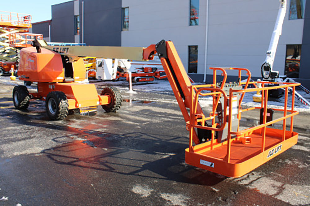 2019 JLG 460SJ STRAIGHT BOOM LIFT AERIAL LIFT WITH JIB ARM 46' REACH D ...
