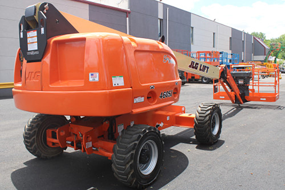 2019 JLG 460SJ STRAIGHT BOOM LIFT AERIAL LIFT WITH JIB ARM 46' REACH D ...