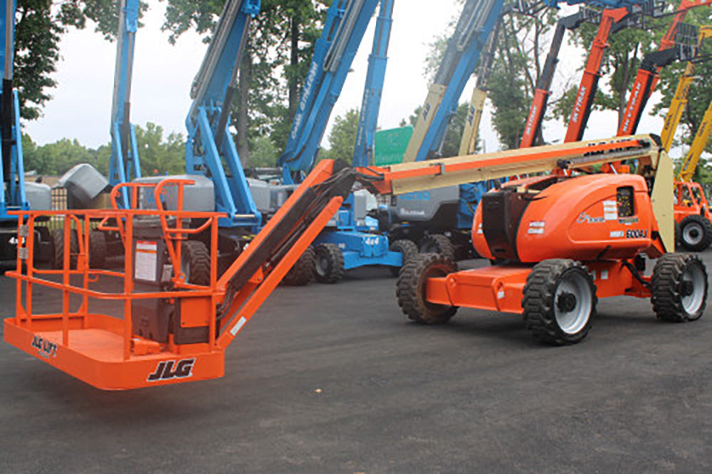 2016 JLG 600AJ ARTICULATING BOOM LIFT AERIAL LIFT WITH JIB ARM 60 ...