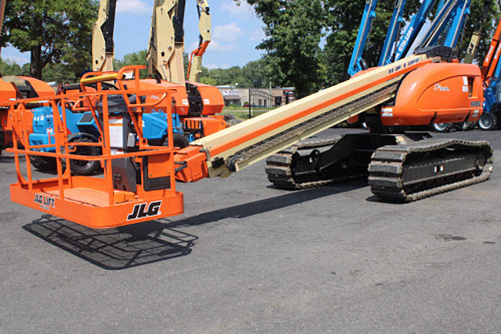 2018 JLG 600SC TRAX TELESCOPIC BOOM LIFT AERIAL LIFT 60' REACH DIESEL ...
