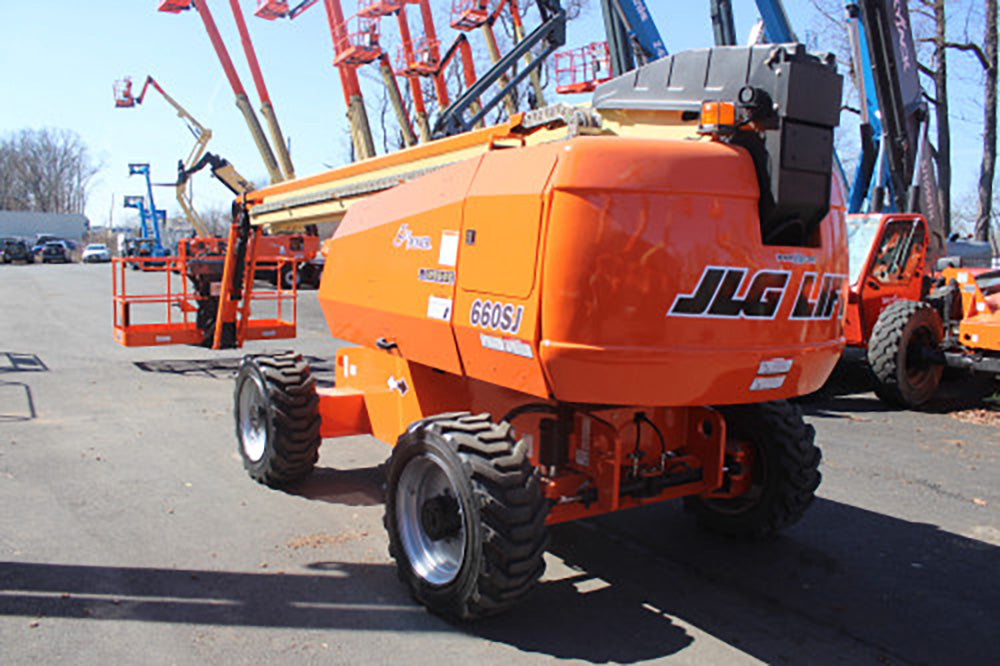 2020 JLG 660SJ TELESCOPIC BOOM LIFT AERIAL LIFT WITH JIB ARM 66' REACH ...