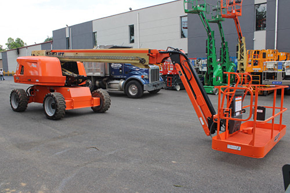 2020 JLG 660SJ TELESCOPIC BOOM LIFT AERIAL LIFT WITH JIB ARM 66' REACH ...
