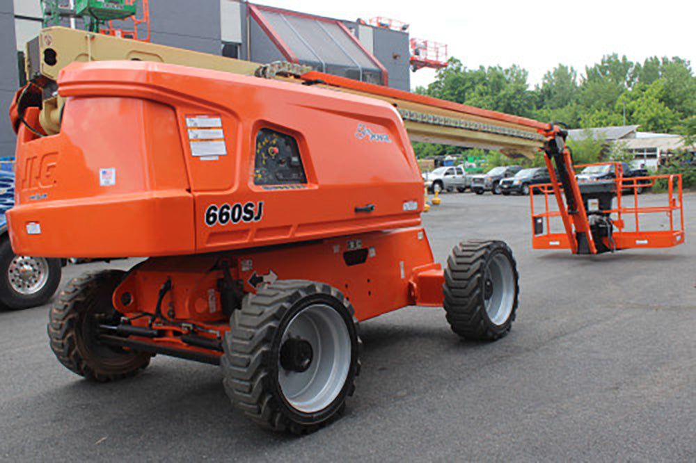 2021 JLG 660SJ TELESCOPIC BOOM LIFT AERIAL LIFT WITH JIB ARM 66' REACH ...
