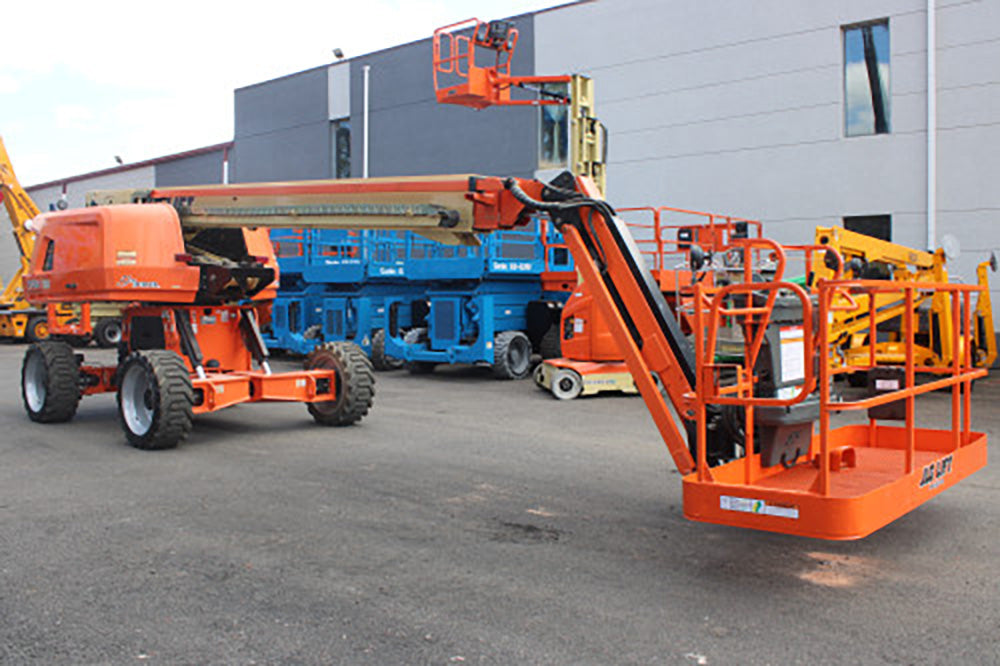 2022 JLG 670 SJ TELESCOPIC STRAIGHT BOOM LIFT AERIAL LIFT WITH JIB ARM ...