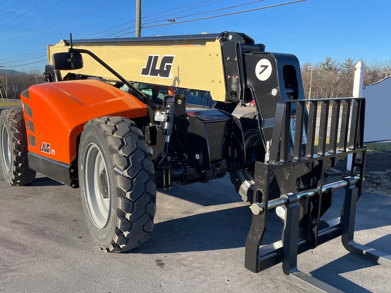2023 JLG 742 7000 LB DIESEL TELESCOPIC FORKLIFT TELEHANDLER ENCLOSED ...