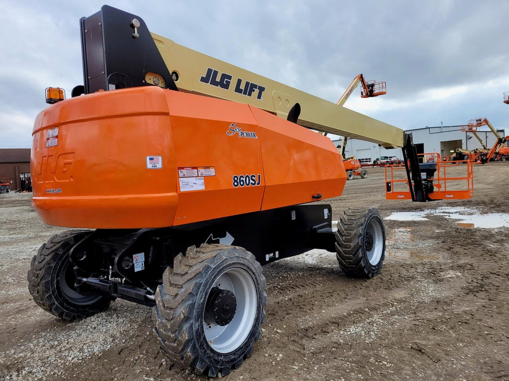 2024 JLG 860SJ STRAIGHT BOOM LIFT AERIAL LIFT WITH JIB ARM 86' REACH ...