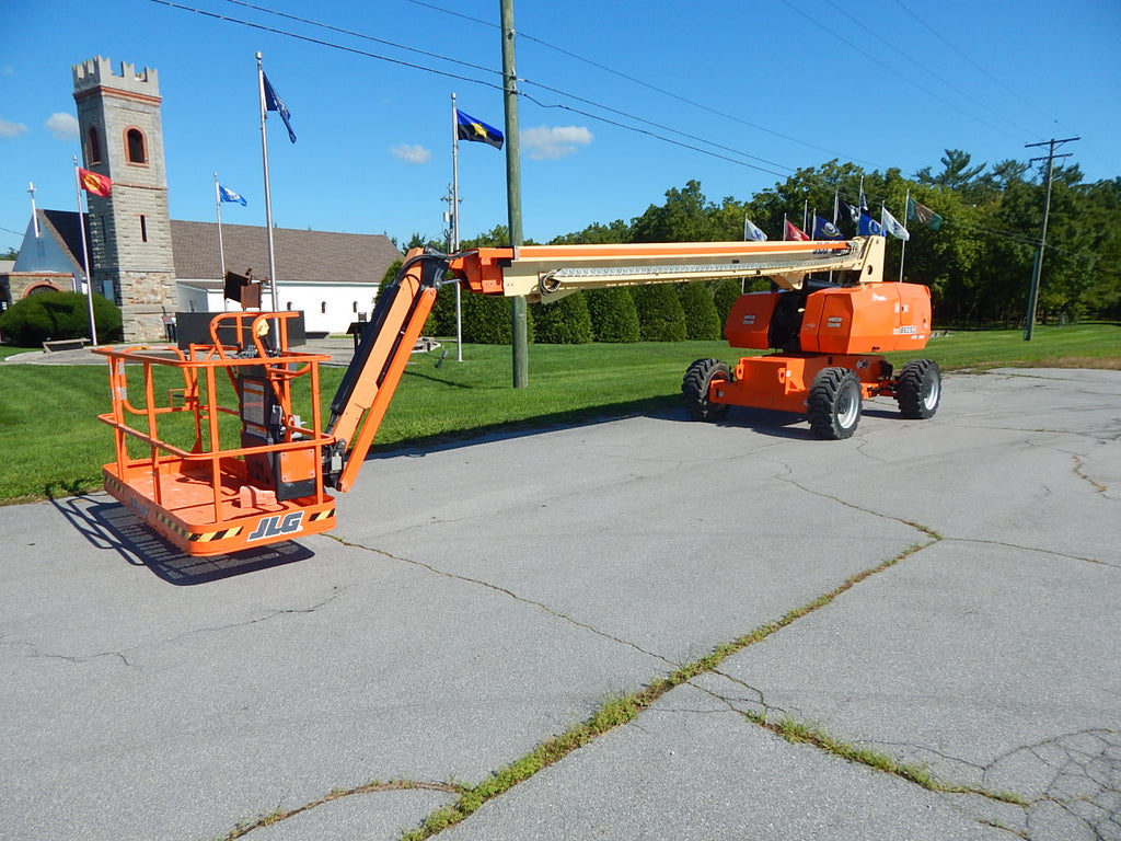2022 JLG 860SJ STRAIGHT BOOM LIFT AERIAL LIFT WITH JIB ARM 86' REACH D ...