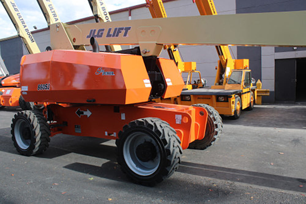 2018 JLG 860SJ STRAIGHT BOOM LIFT AERIAL LIFT WITH JIB ARM 86' REACH D ...