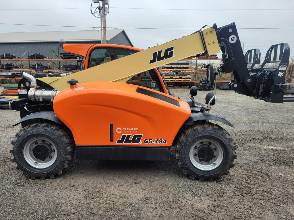 2023 JLG G5-18A 5500 LB DIESEL TELESCOPIC FORKLIFT 4WD ENCLOSED CAB ...