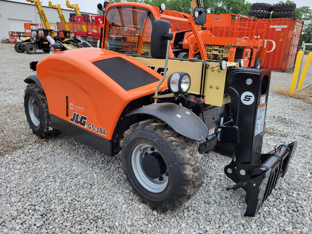 2024 JLG G5-18A 5500 LB DIESEL TELESCOPIC FORKLIFT 4WD OPEN CAB BRAND ...