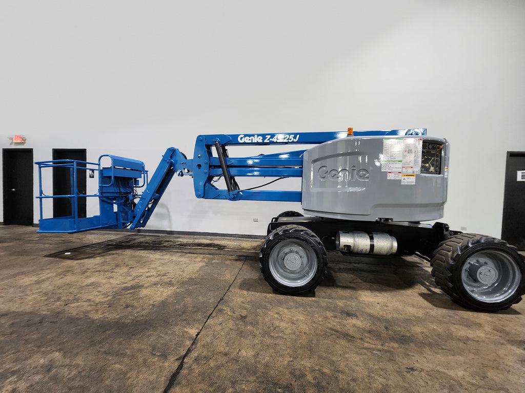 2014 GENIE Z45/25J ARTICULATING BOOM LIFT AERIAL LIFT WITH JIB ARM 45 ...