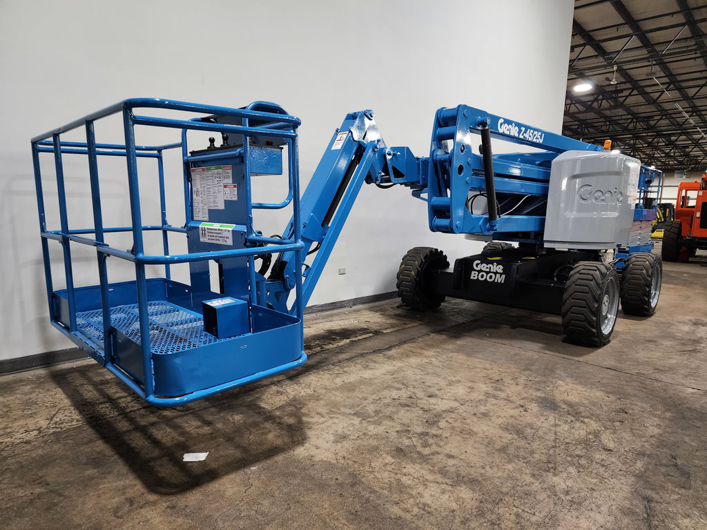 2014 GENIE Z45/25J ARTICULATING BOOM LIFT AERIAL LIFT WITH JIB ARM 45 ...