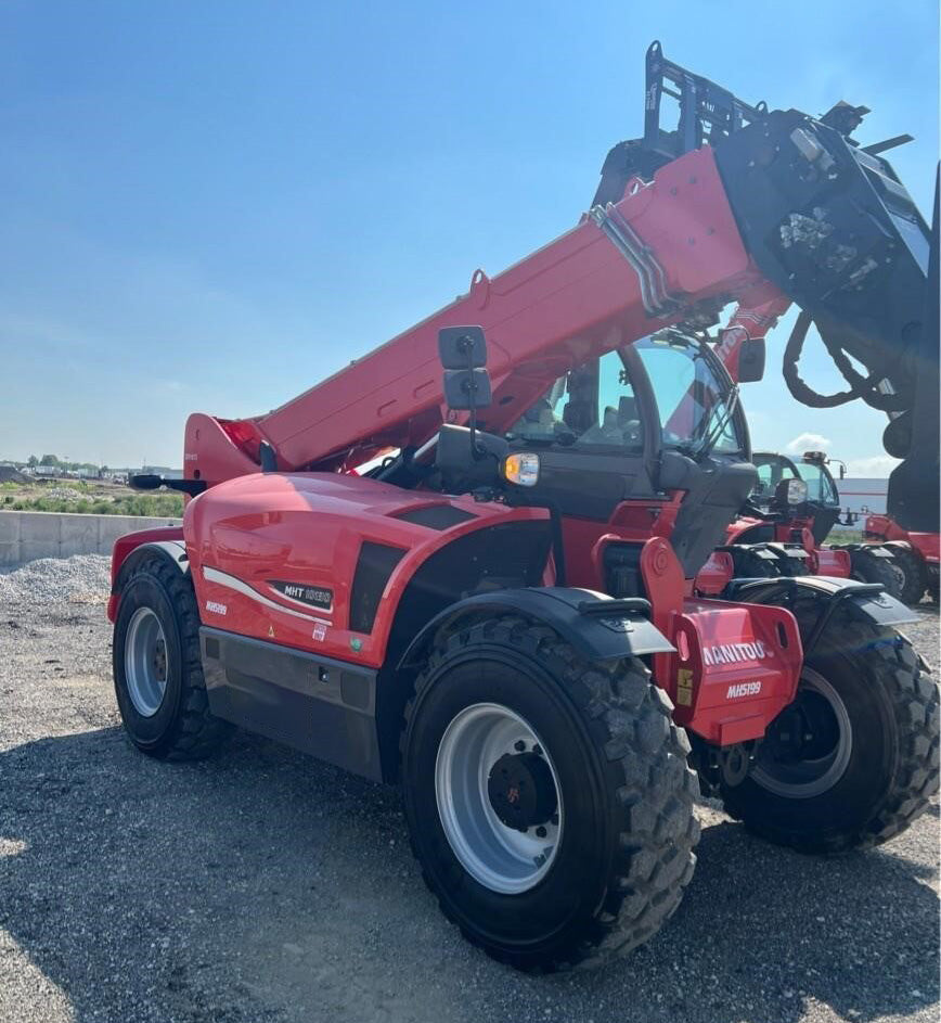 2021 MANITOU MHT10130 30000 LB DIESEL PNEUMATIC TELEHANDLER 33' REACH ...